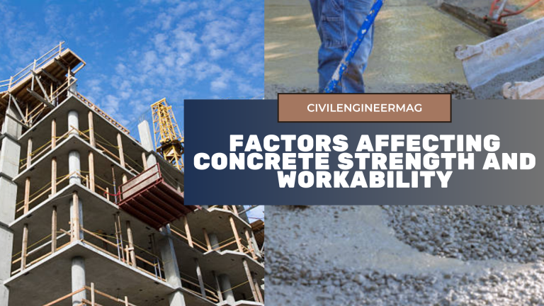 Factors Affecting Concrete Strength - Civil Engineer Mag
