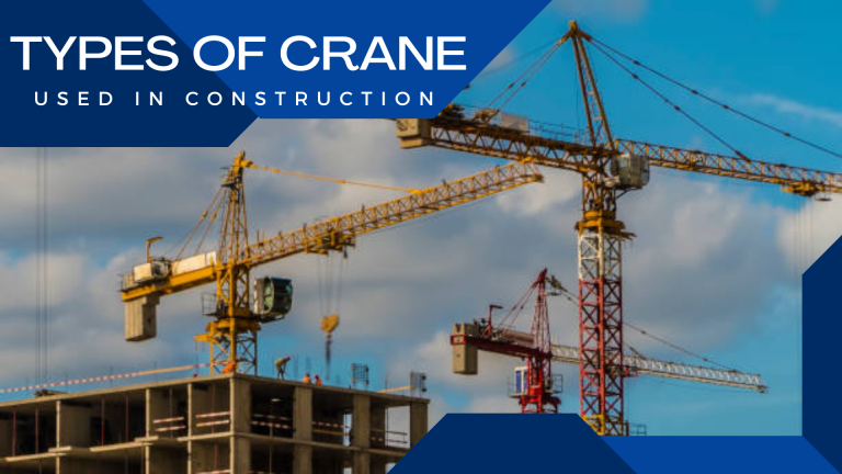 Types of Cranes in Construction Sites - Civil Engineer Mag